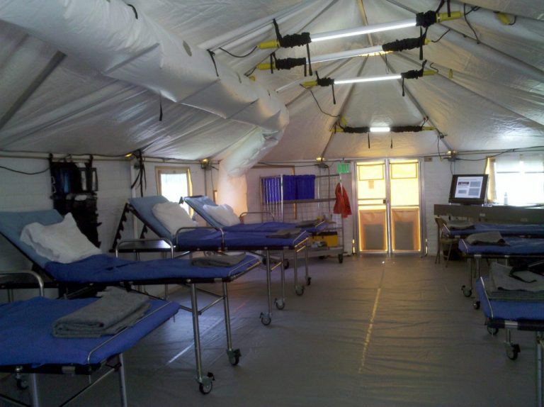 COVID 19 Emergency & Disaster Relief Tents - Event Rentals DC